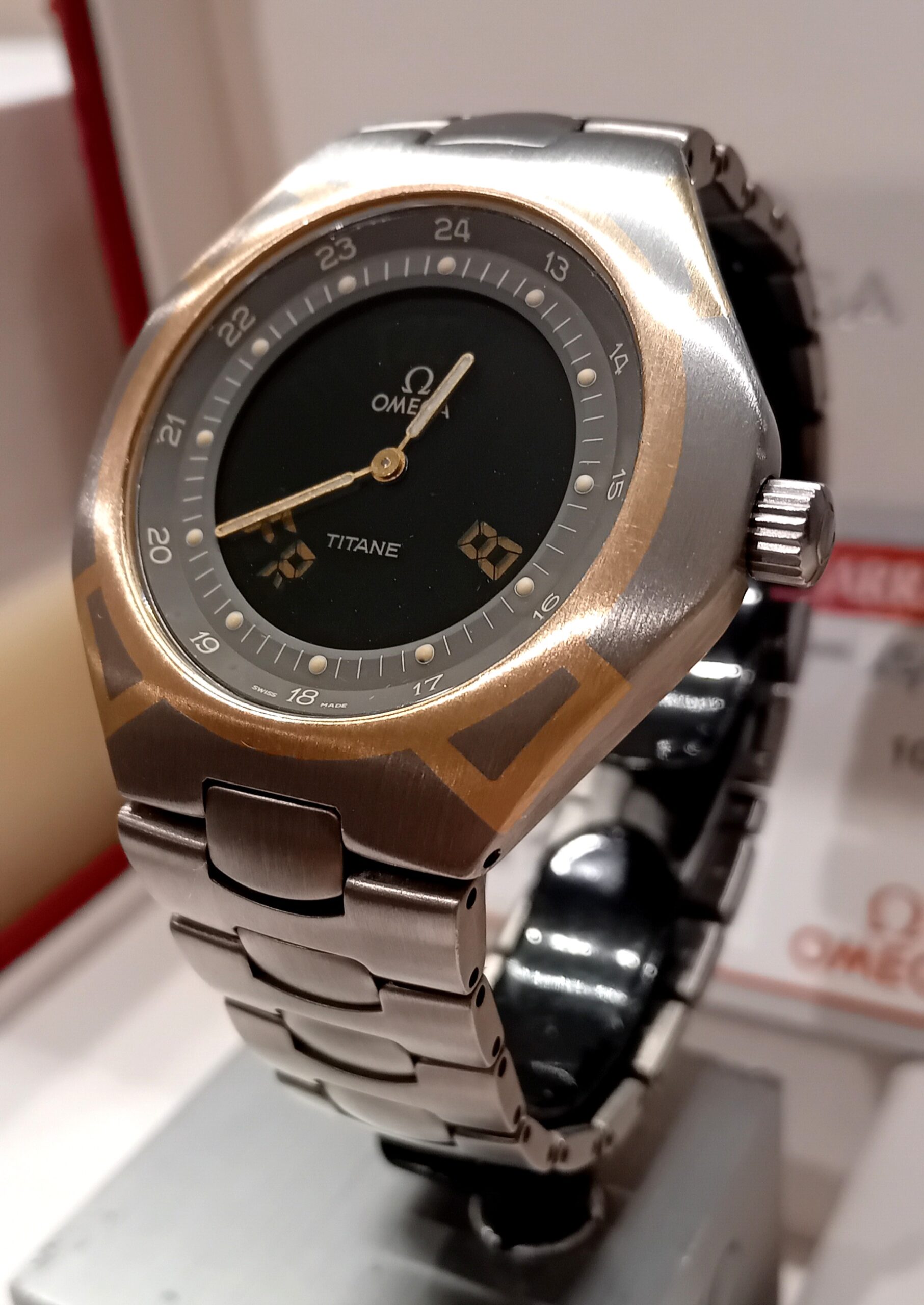 Omega seamaster polaris arany-titán kompletten világvezető áron ...